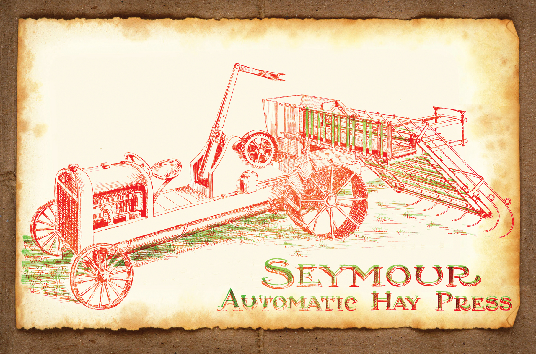 Iron Age Ads: Seymour’s Automatic Hay Press - Farm Collector